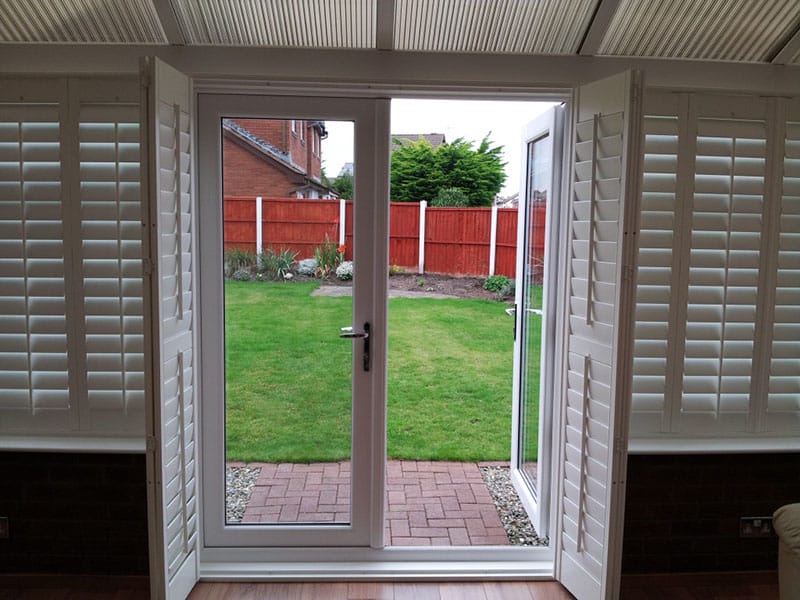 Conservatory Shutters & Blinds For Windows - Horizon Shutters UK