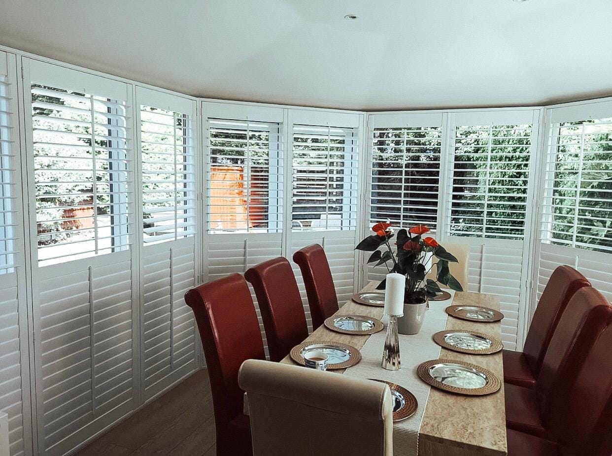 Conservatory Shutters & Blinds For Windows - Horizon Shutters UK